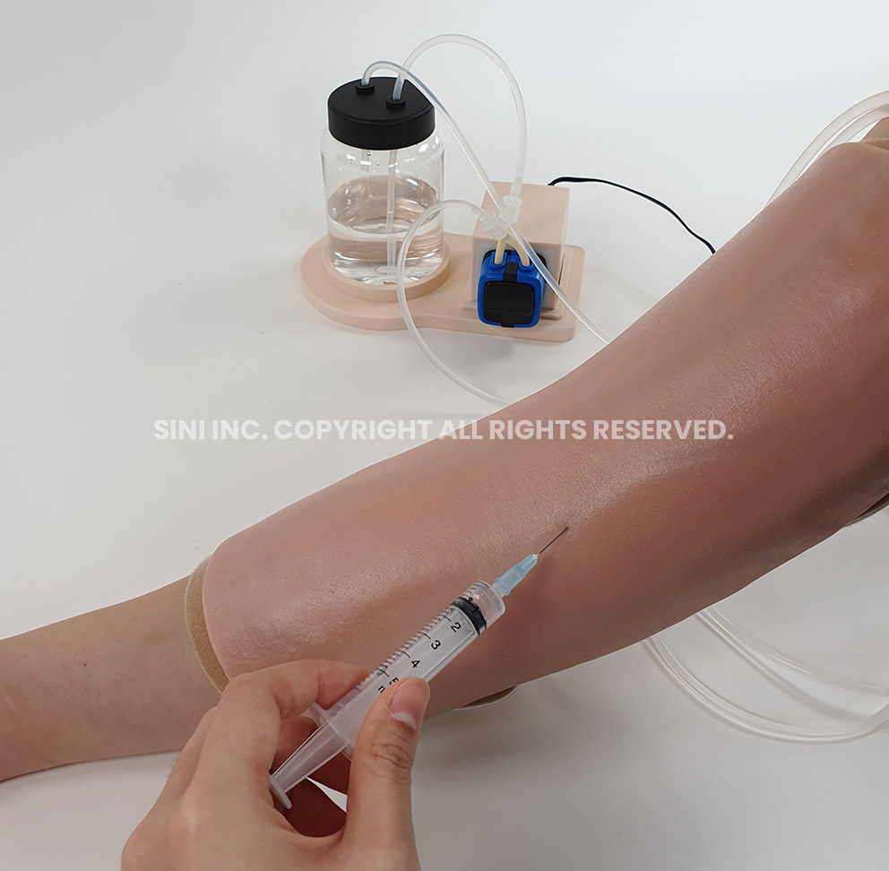 Intravenous Injection Arm Trainer Wearable - SINI Medical Simulation Intravenous Injection Arm Trainer Wearable - SINI Medical Simulation