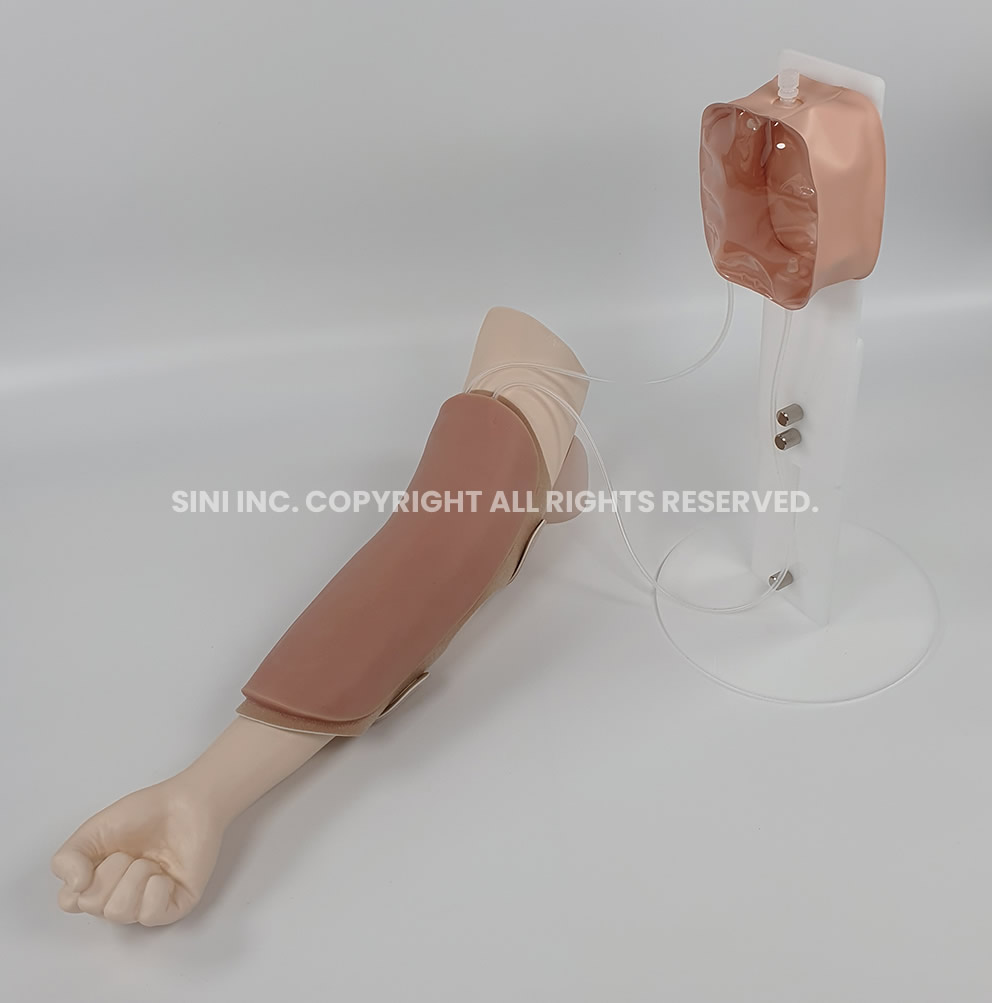 Intravenous Injection Arm Trainer Wearable - SINI Medical Simulation Intravenous Injection Arm Trainer Wearable - SINI Medical Simulation